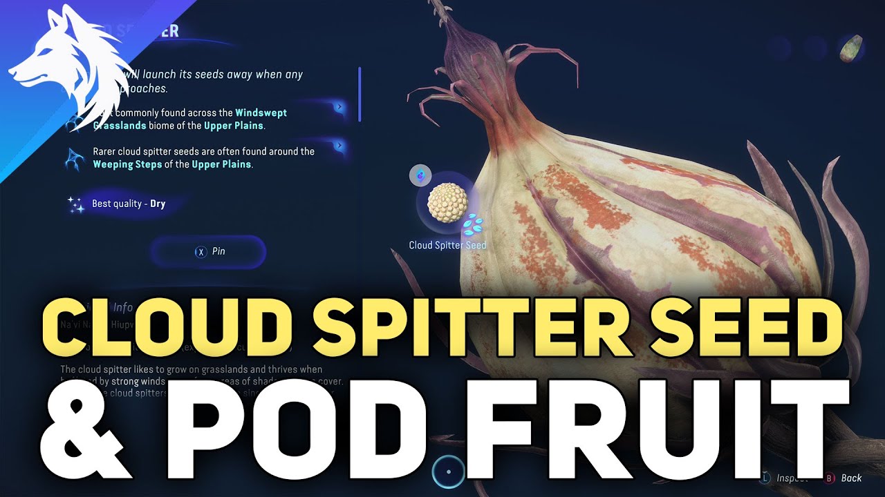 How To Get Cloud Spitter Seed & Pod Fruit The Celebration Mural Avatar ...