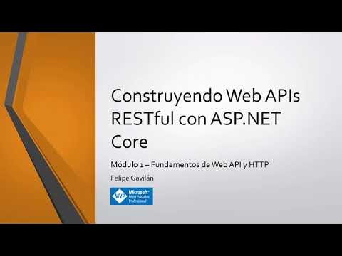 Curso Actualizado: Construyendo Web APIs RESTful con ASP.NET Core - YouTube