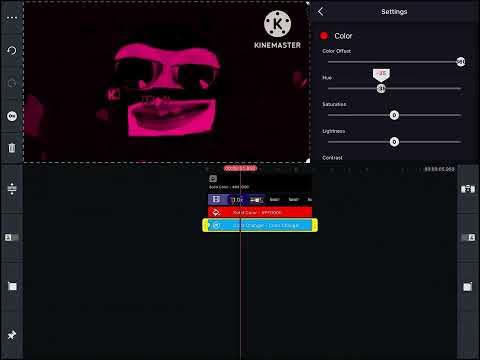 How to make RGB to BGR on KineMaster without Color Inversion - YouTube