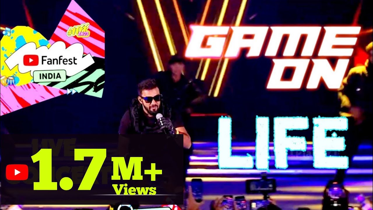 UJJWAL AKA TECHNO GAMERZ New Song LIFE Live Concert At Youtube FanFest ...