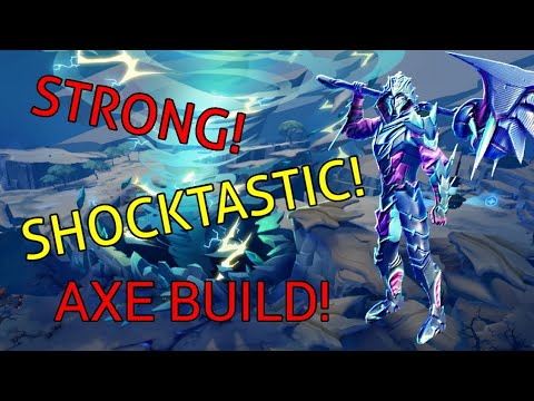Dauntless Builds -- SHOCKTASTIC Axe Build! STRONG Axe for Hunting ...