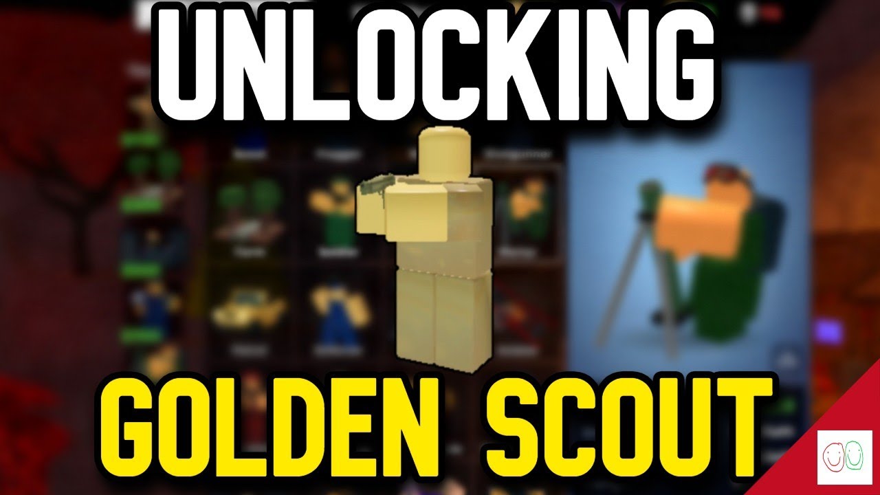 UNLOCKING GOLDEN SCOUT | Roblox Tower Battles - YouTube