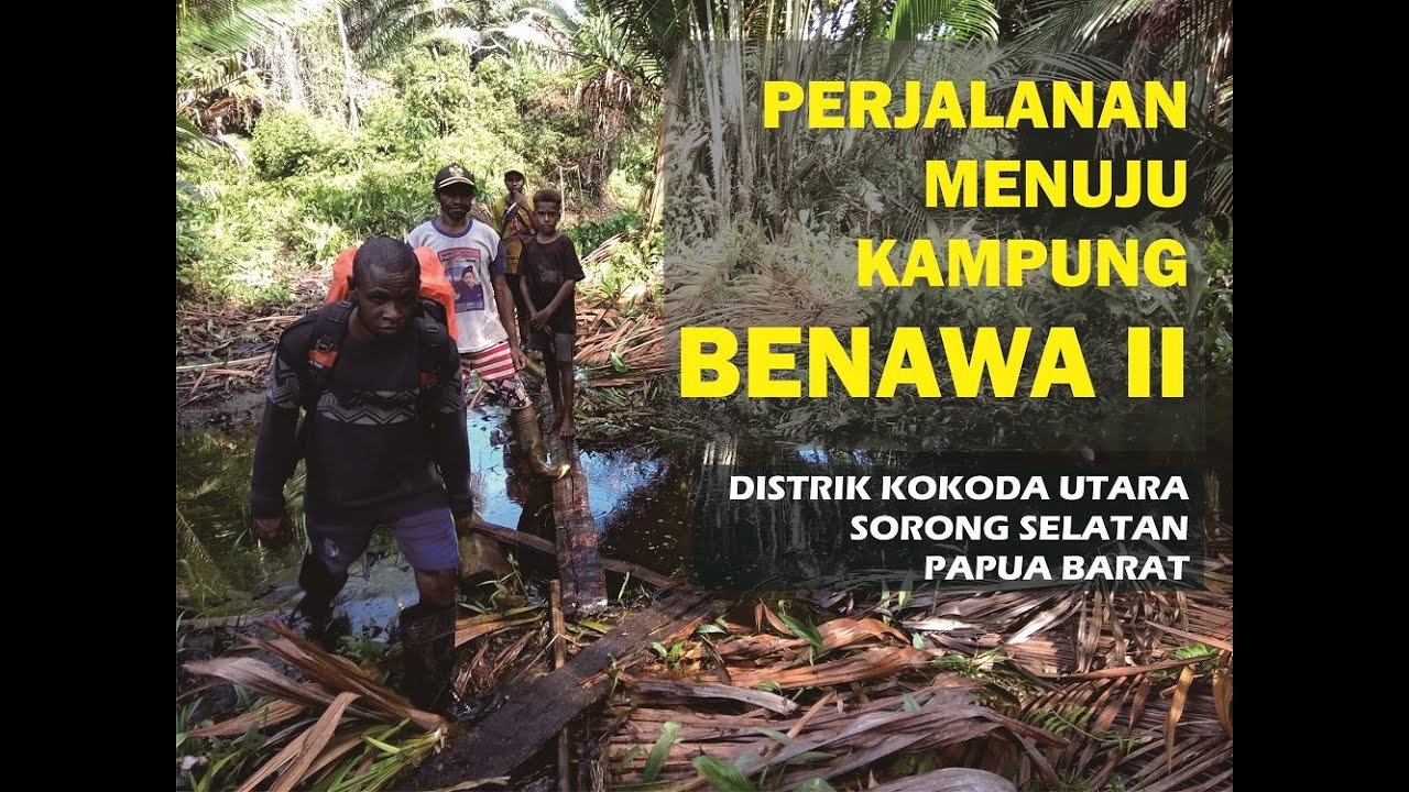 Perjalanan Menuju Kampung Benawa II & Bubuko - YouTube