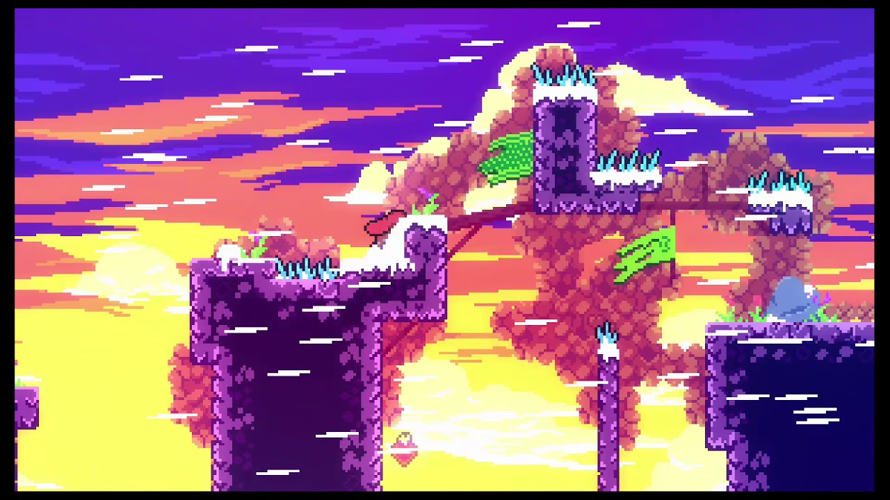 Celeste Playthrough - Chapter 4: Golden Ridge - YouTube