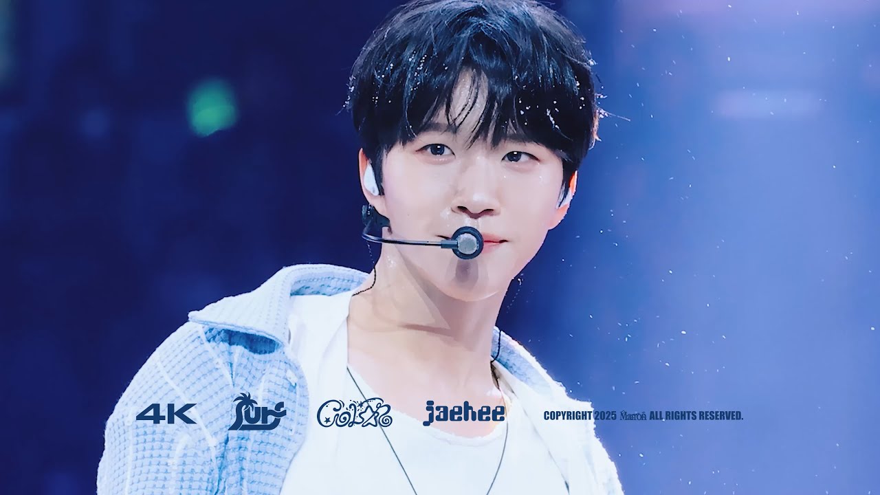 [4K] 251225 Nct wish Jaehee 가요대전 Surf your Color,Just let' em glow 엔시티 ...