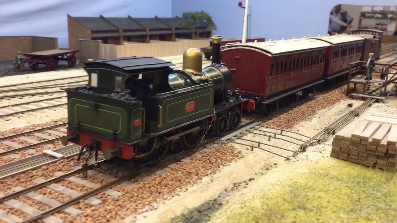 St Georges Junction O scale 1890s Victorian railway pt2 - YouTube