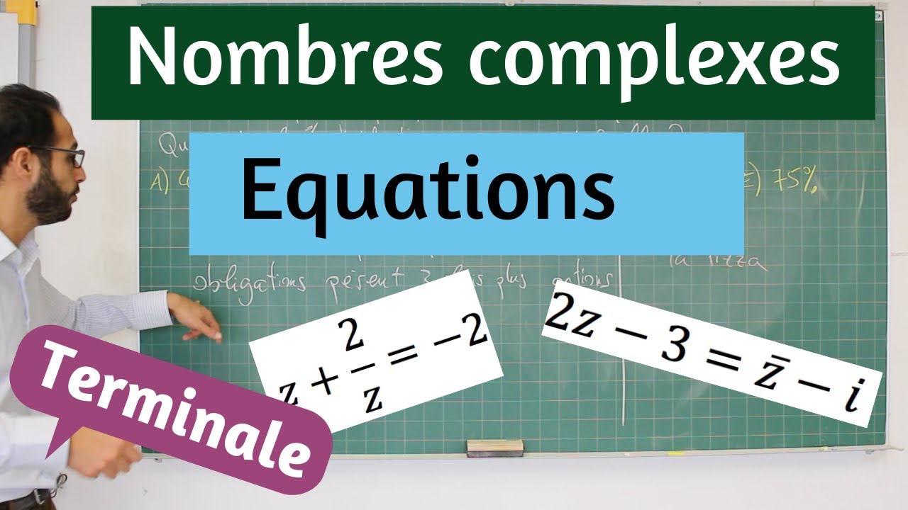 Nombres complexes : équations - YouTube