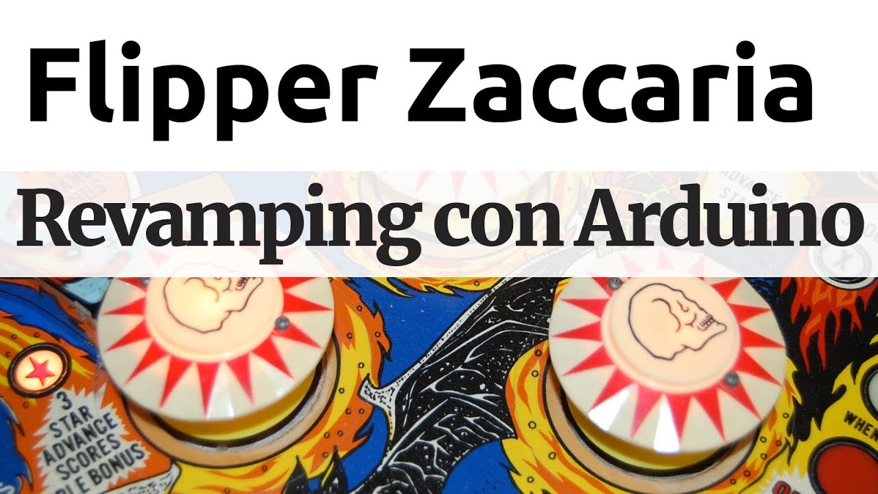 Remake Flipper Zaccaria con Arduino Nano - YouTube