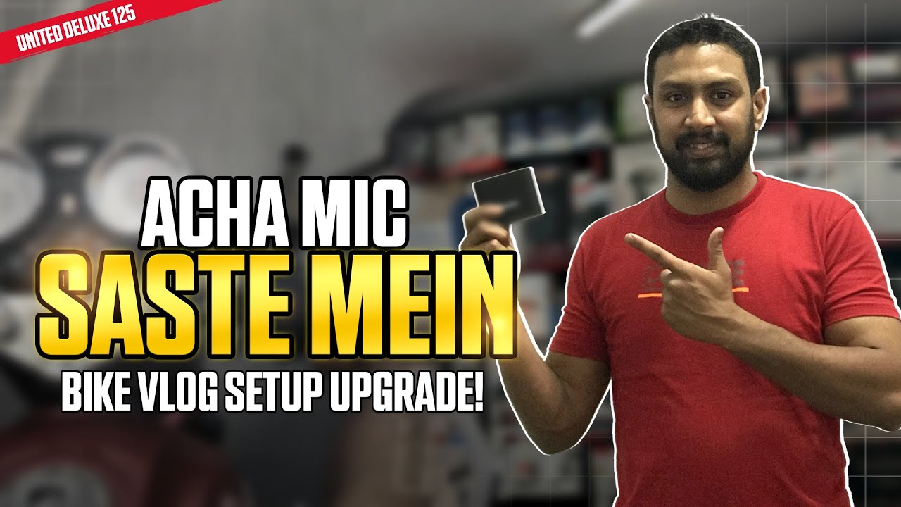 First Wireless Mic for Bike Vlogging | Best Budget Mic 2025 | Saffarism ...