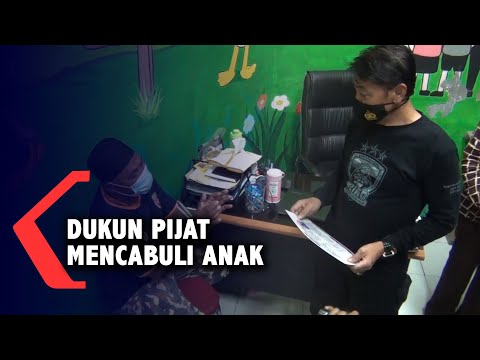 Dukun Pijat Mencabuli Anak di Bawah Umur