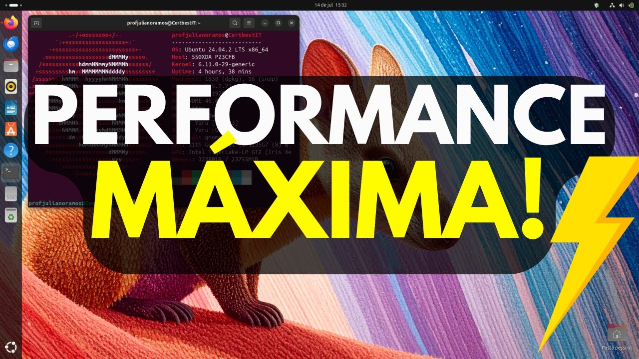 Ubuntu Linux Performance Máxima - 1%CPU - 1.3GB RAM! 🚀💻 - YouTube