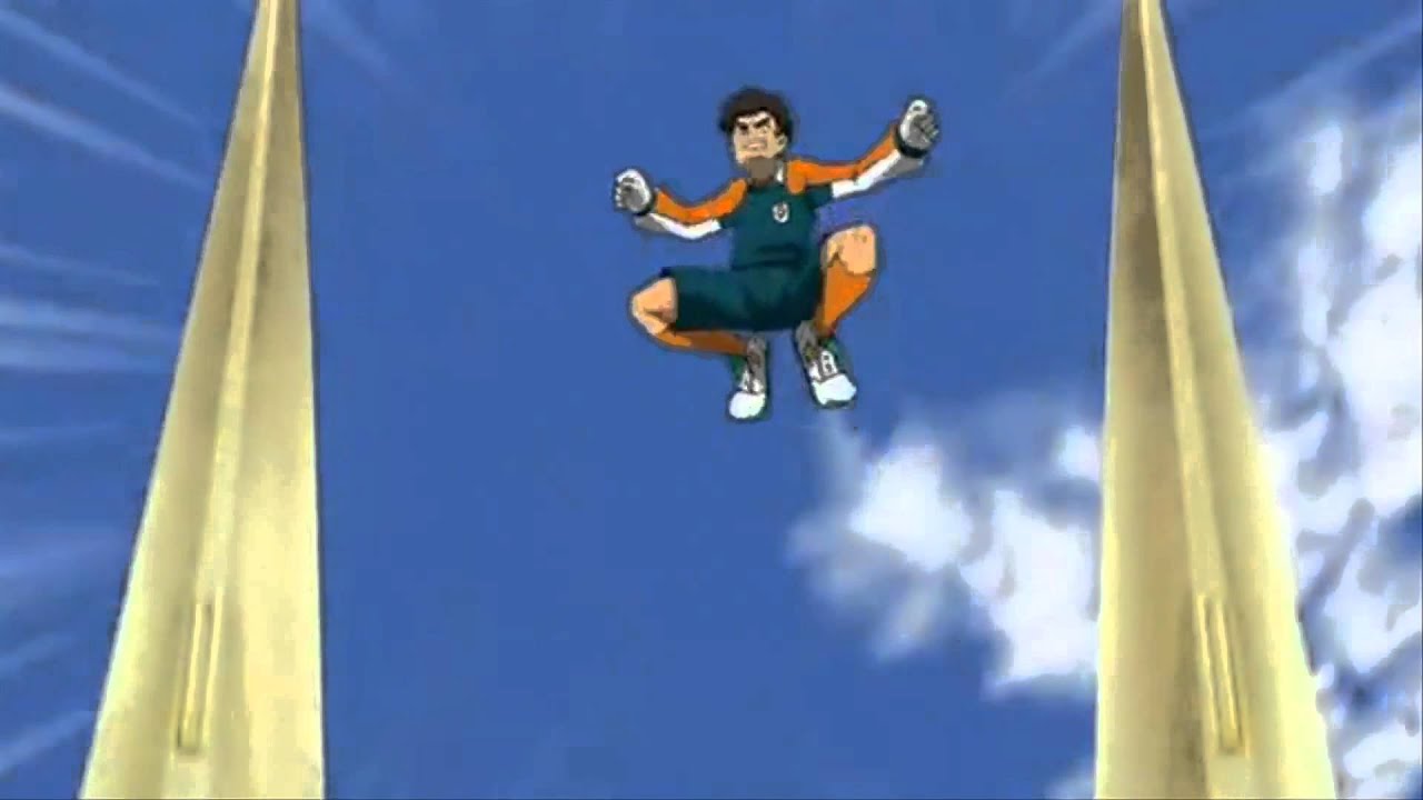 Inazuma Eleven Go hunter net + fence of gaia - YouTube