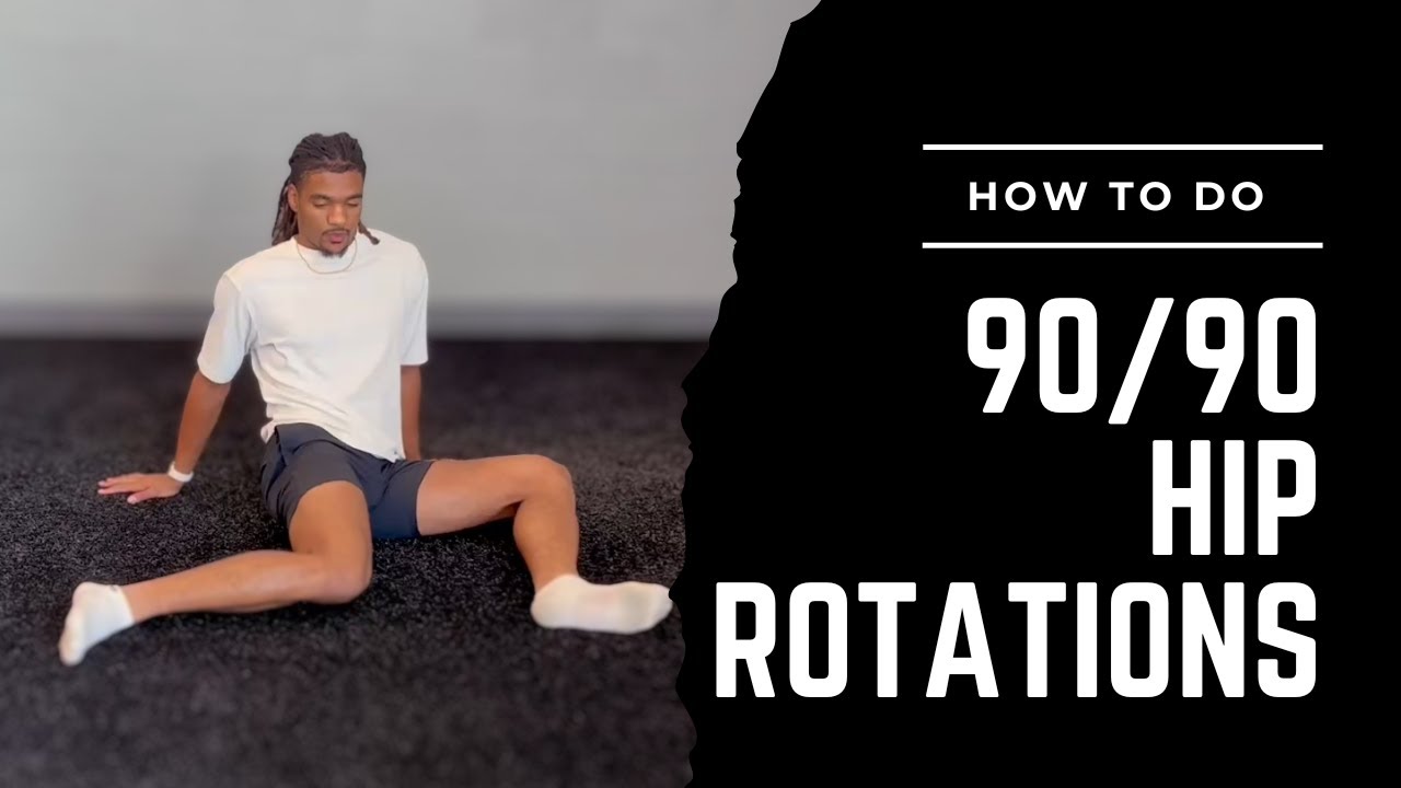 90/90 Hip Rotations (Exercise Library) - YouTube