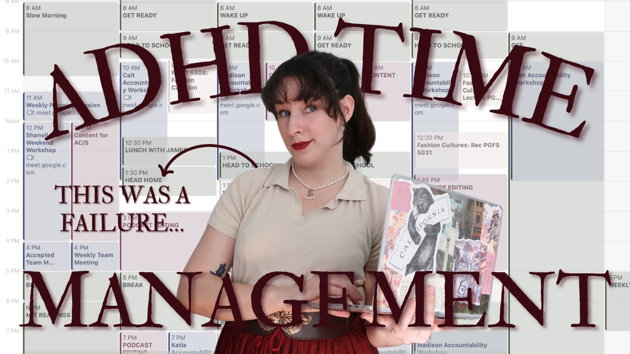 I tried time blocking for my ADHD so you don't have to & I HATED it ...