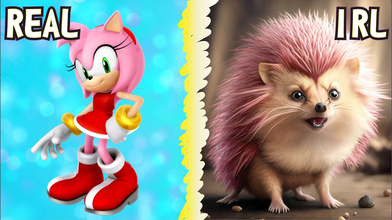 🦔 SONIC the Hedgehog CHARACTERS IN REAL LIFE 2023 - YouTube