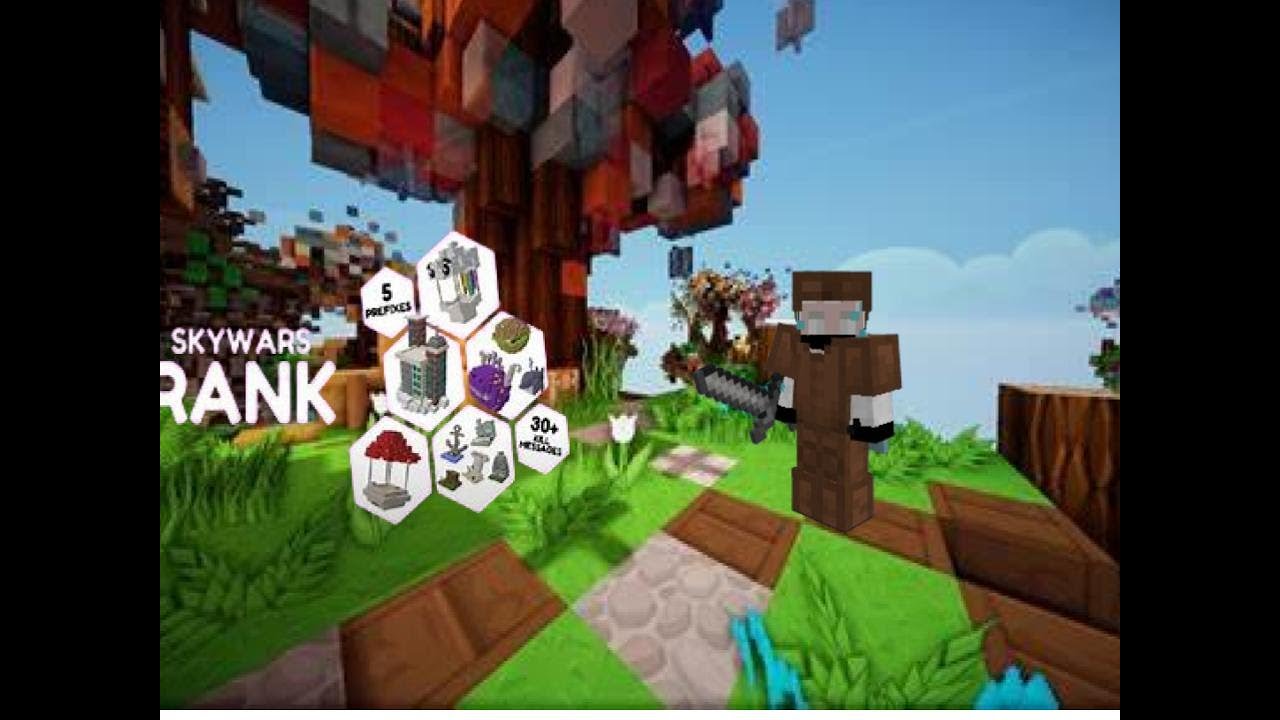 rank is pay to win (cubecraft skywars #1) - YouTube