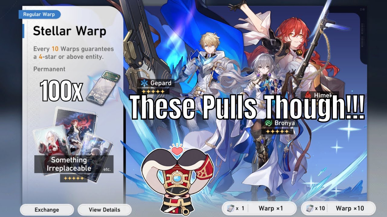 100x Standard Warp Summons Honkai Star Rail Youtube
