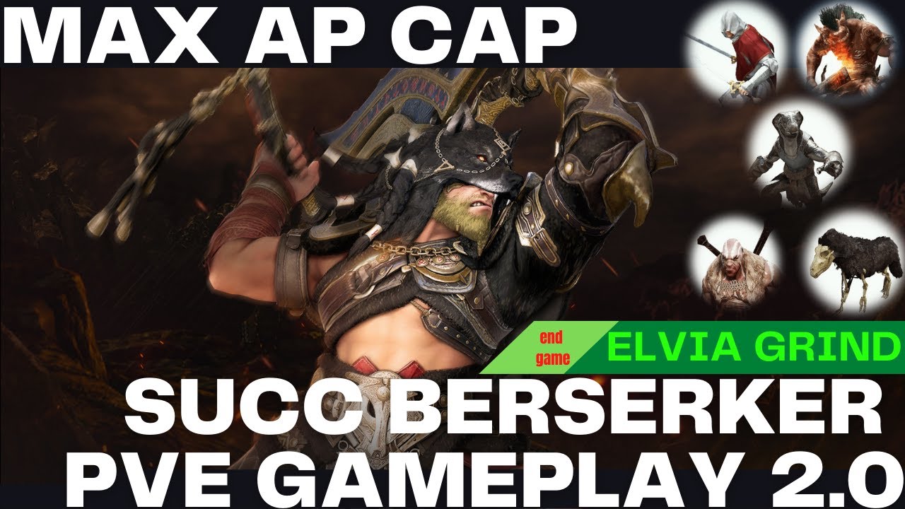 BDO| Berserker Succession PVE (Max AP) Gameplay in Elvia Server - YouTube