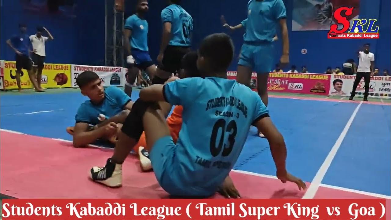 Tamil Super King vs Goa Dragon, Students Kabaddi League #kabaddi #kabaddilover #proplayer #drill ...