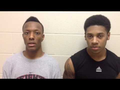 Heights guards Semaj Hervey and Tre King - YouTube