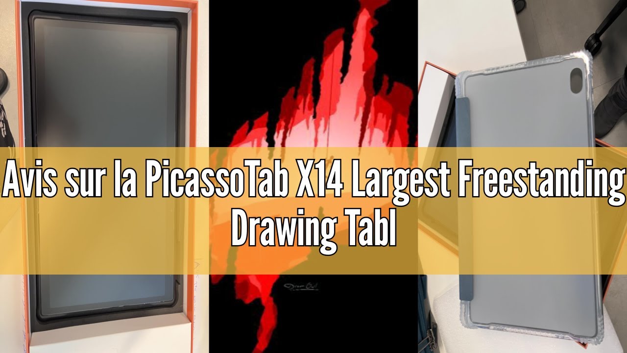Avis sur la PicassoTab X14 Largest Freestanding Drawing Tablet, No ...