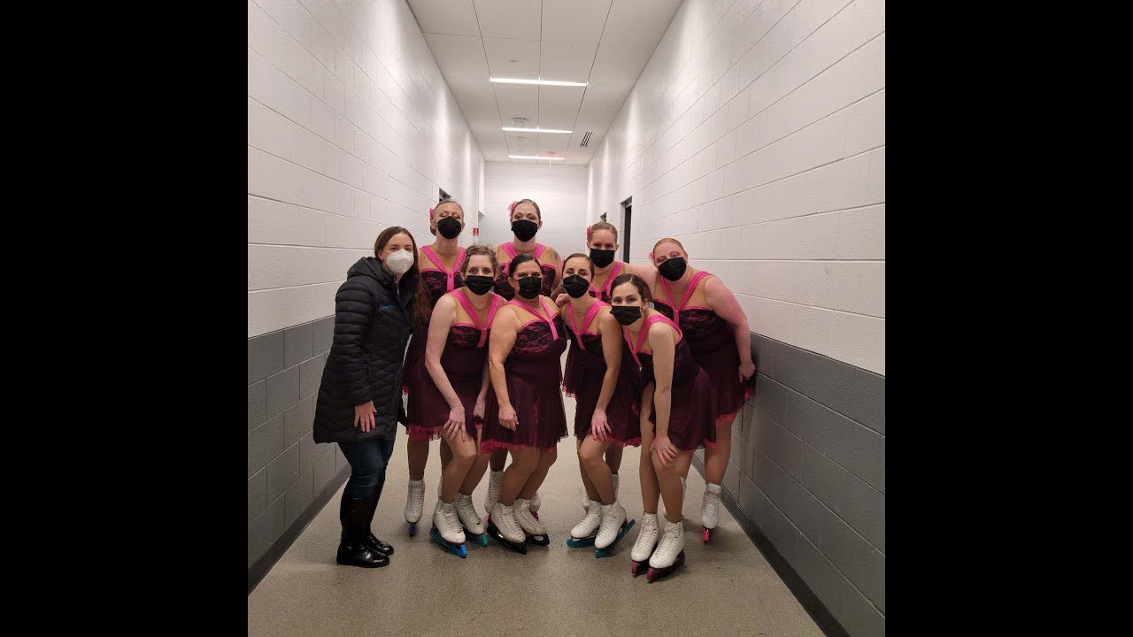Madison Ice Diamonds - Open Masters - Synchro Illinois 2022.01.16 - YouTube