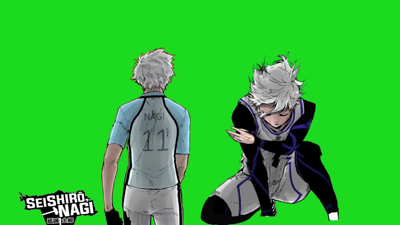 Nagi Blue Lock Green Screen Manga [Clips for Edit] - YouTube