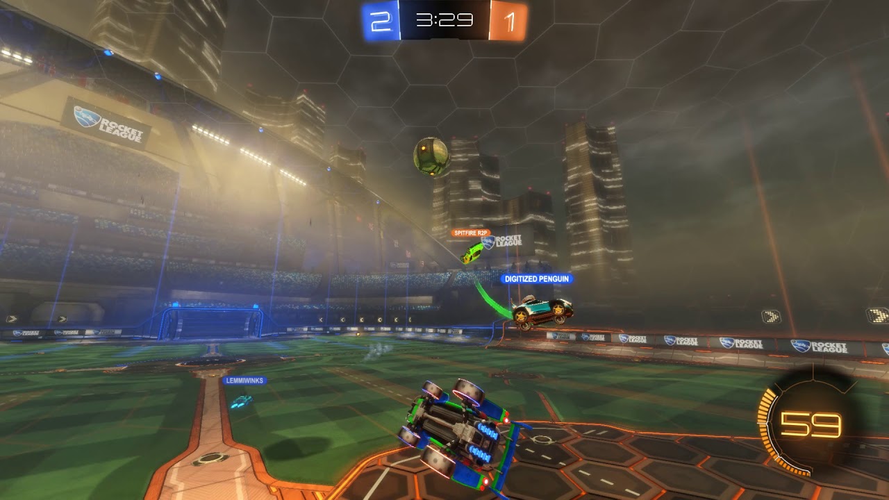 Gold 2 Rocket league 3v3 - YouTube