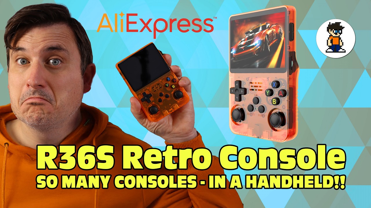 Best Handheld Game Console on AliExpress? R36S Retro Handheld - Sub £30 ...
