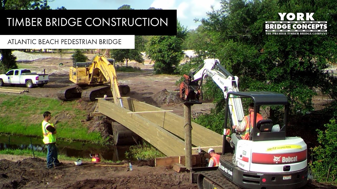 How To Build A Free-Span Walking Bridge | Atlantic Beach, FL | York ...