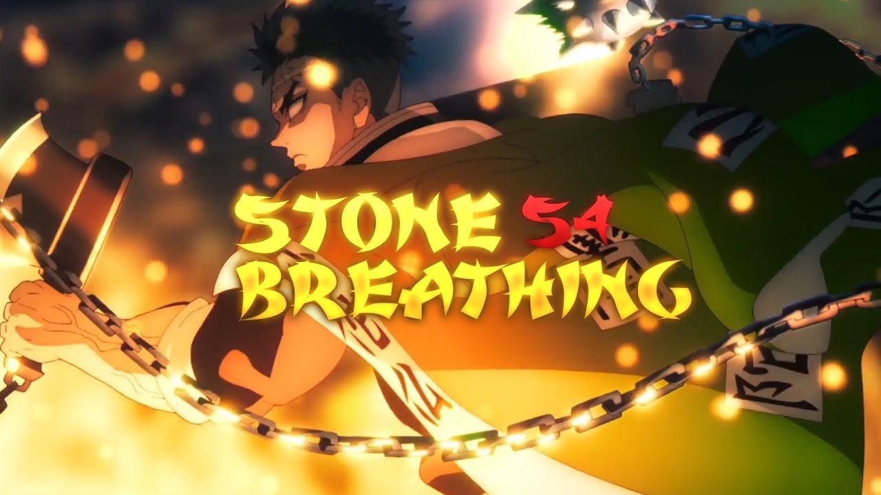Stone Breathing [4K] Kimetsu No Yaiba - Season 4 - YouTube