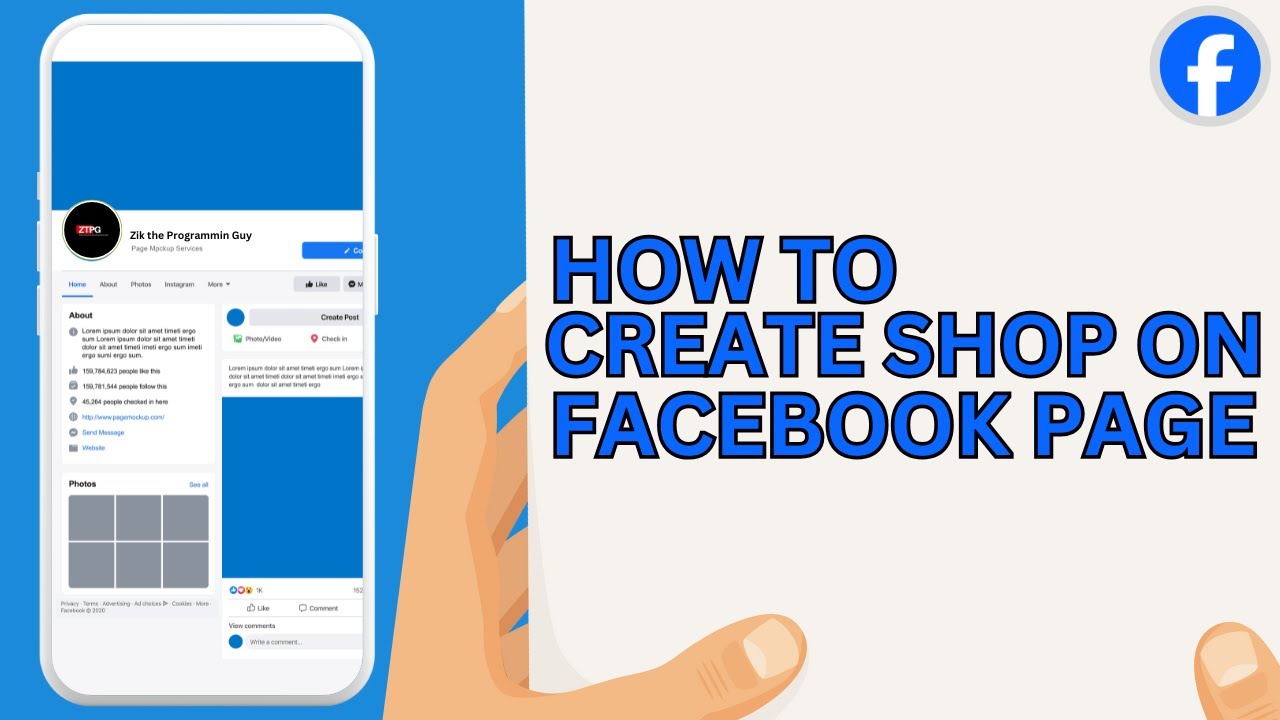 How to Create Shop On Facebook Page | SIMPLE METHOD - YouTube