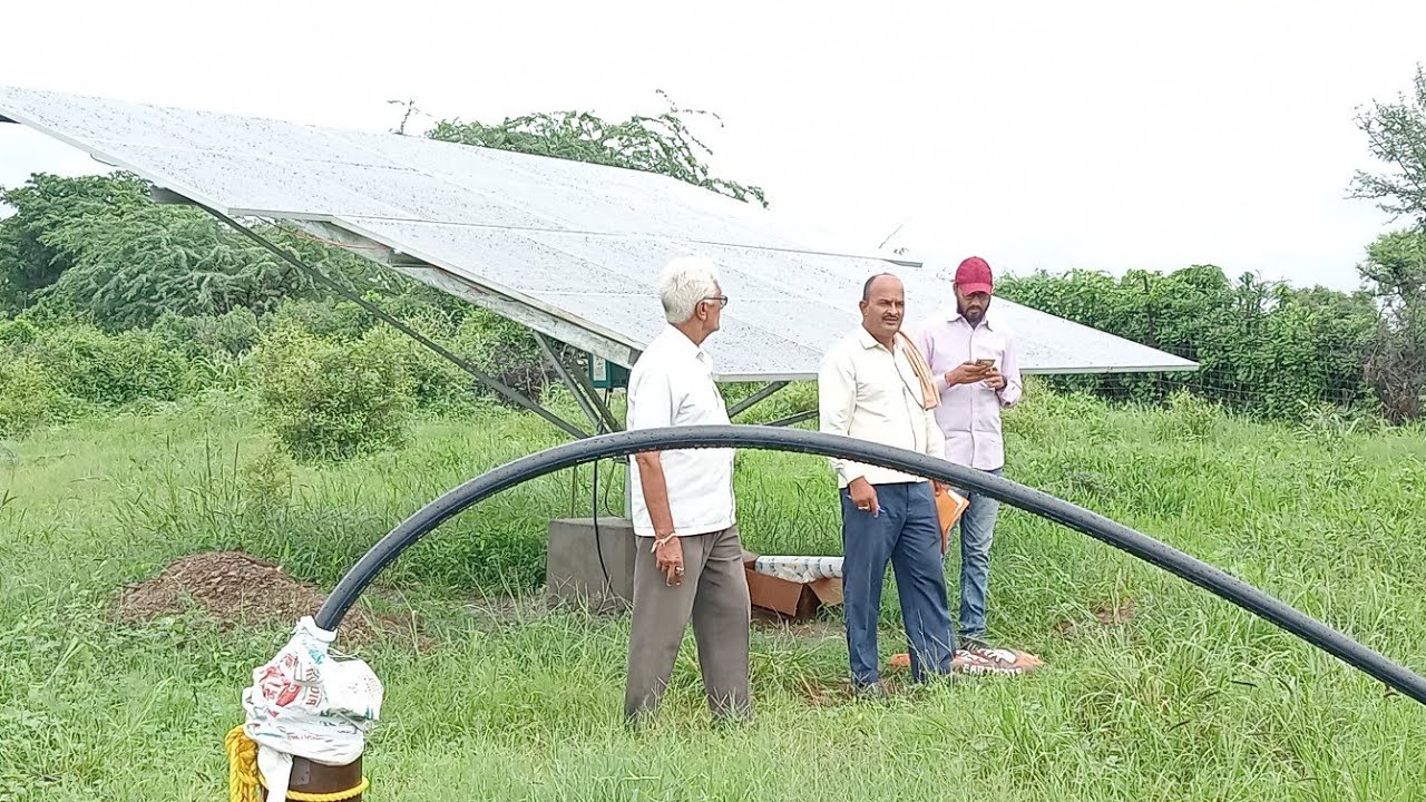 5hp Rotomag Solar Pump Installation !! 2024 New mode controller ...