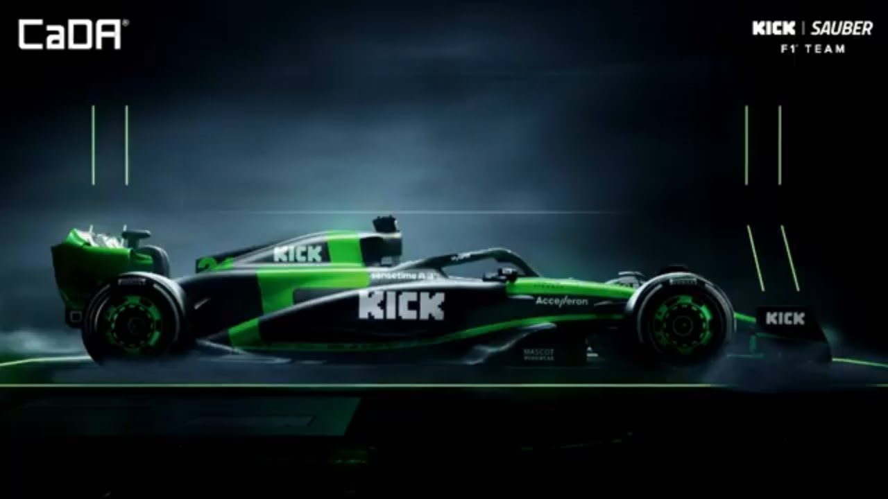 Kick Sauber F1 Team C44 Details | CaDA C64010W - YouTube