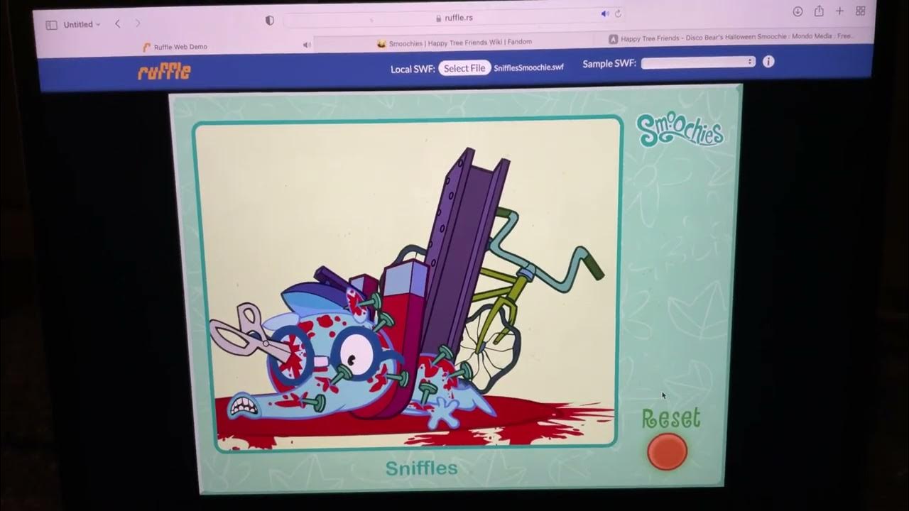 Happy Tree Friends - Sniffles Science Smoochie (Type Version) - YouTube