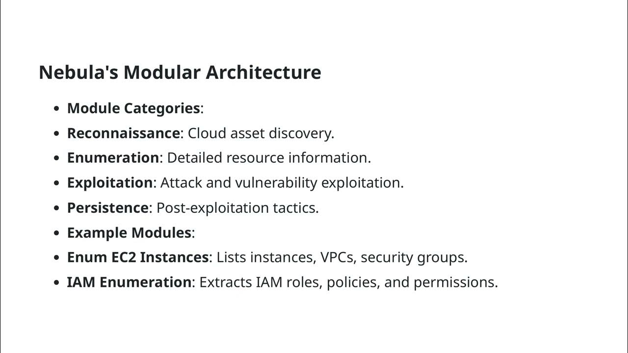 Nebula: The Ultimate Cloud C2 Framework for AWS Security - YouTube