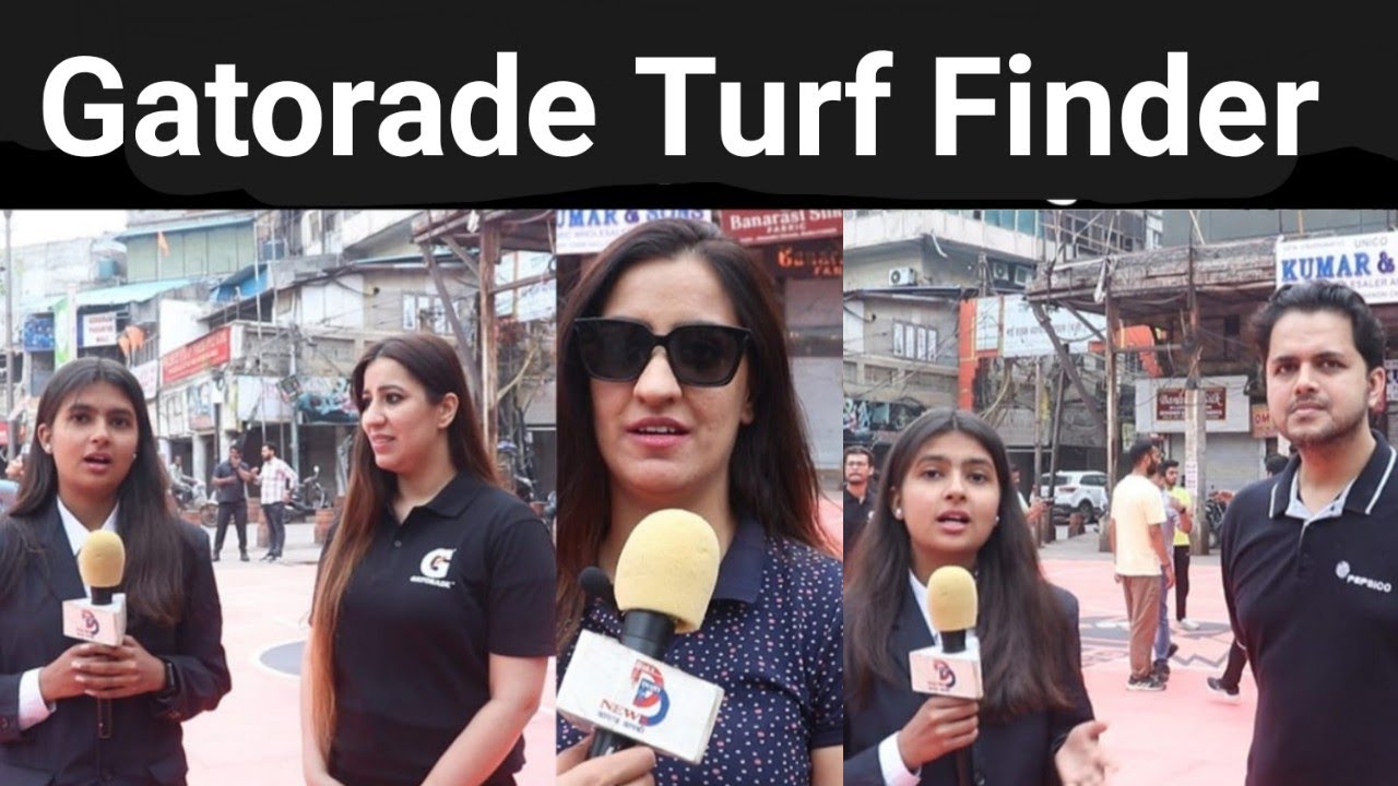 Gatorade unveiled Delhi's second turf in the busy lanes of the iconic ...