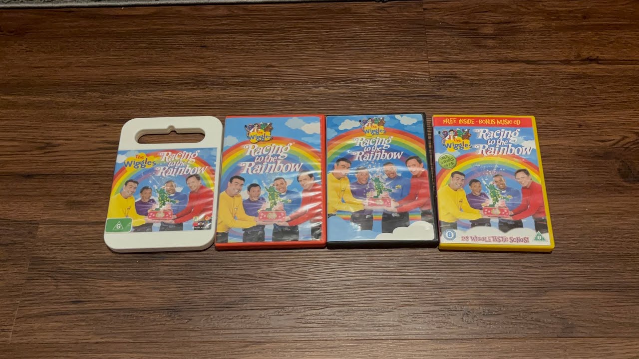 Comparison Of The Wiggles Racing To The Rainbow DVD 19Th Anniversary ...