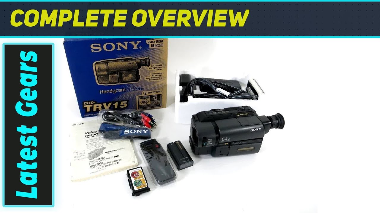 Sony Handycam CCD-TRV15: The Ultimate 8mm Camcorder Experience? - YouTube