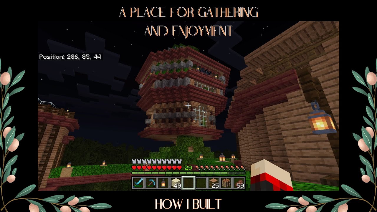 How I Built, A Place for Gathering and Enjoyment - YouTube