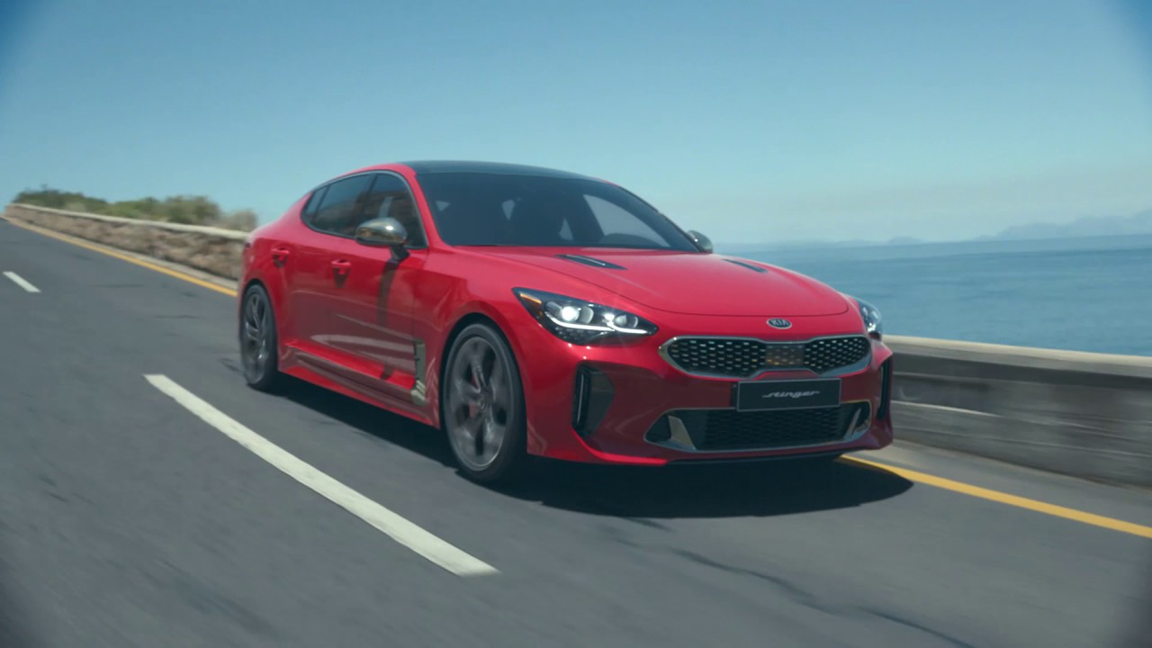 Kia Stinger GT - Kia performance saloon unveiled - YouTube