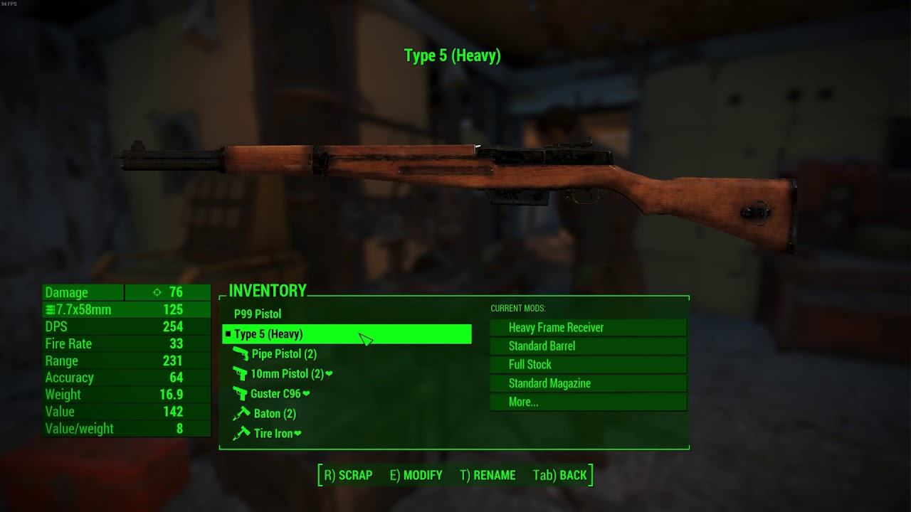 [FO4 MOD] COD WW2 Type 5 - YouTube