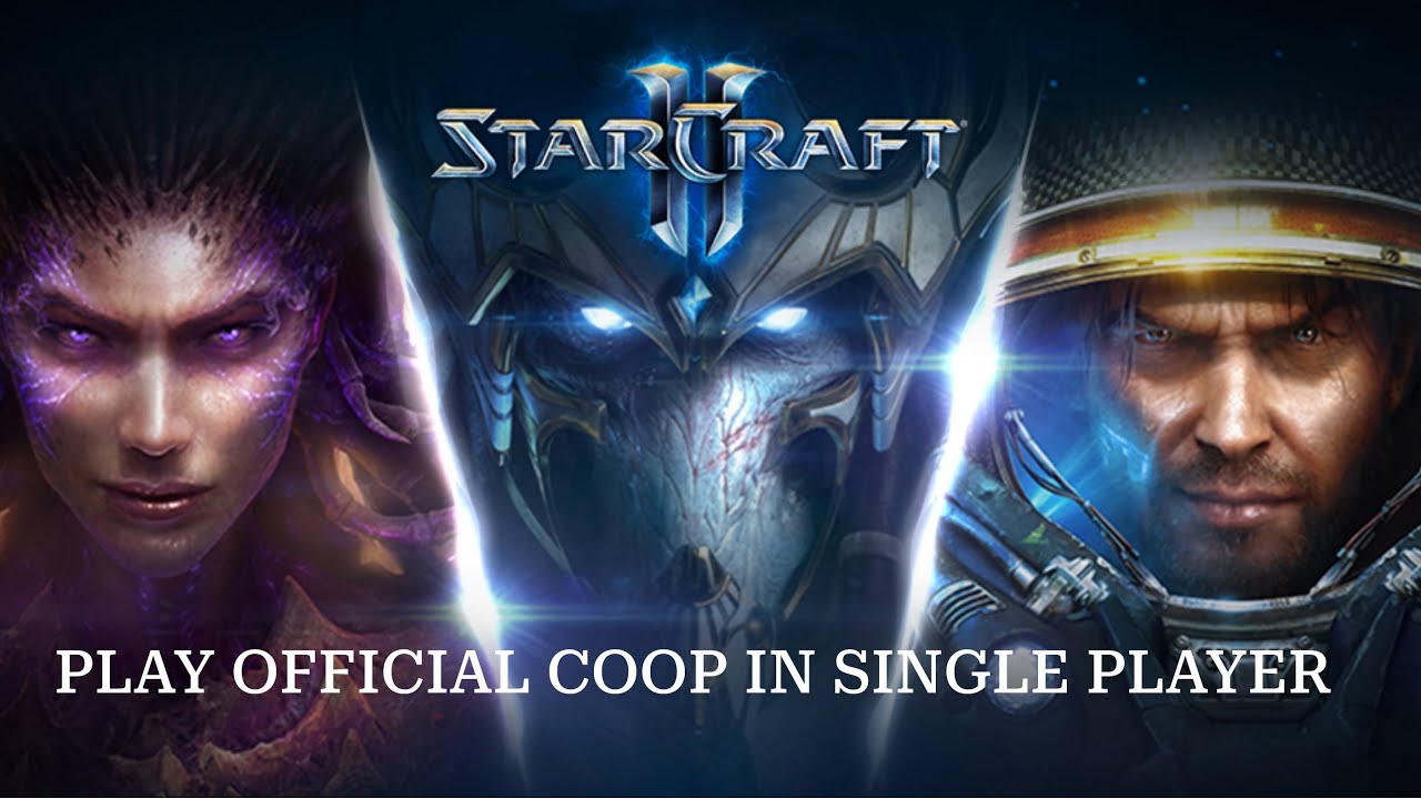 How to Play the Official Starcraft 2 Coop Mode as Solo Single Player ...