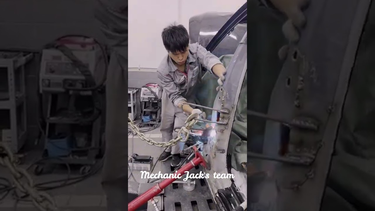 Restoration of Mercedes E300 Total Loss Car - YouTube