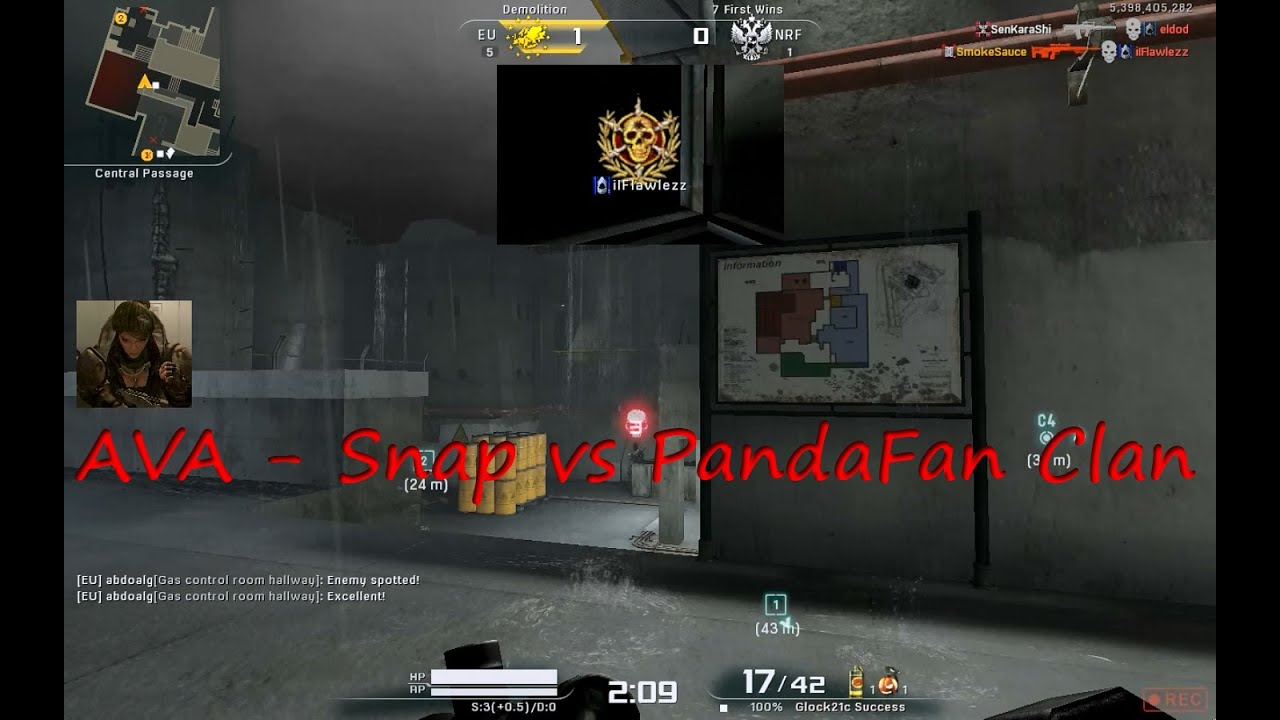 AVA - Snap vs PandaFan clan - YouTube