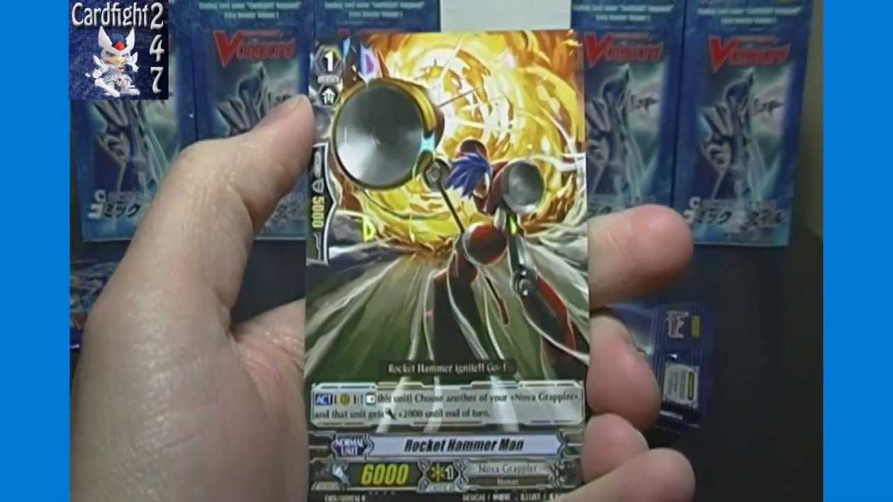 Comic Style EB01 Cardfight Vanguard Box Opening Booster Box 2 - YouTube