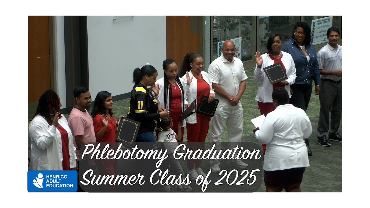 Phlebotomy Graduation Summer 2025 - YouTube