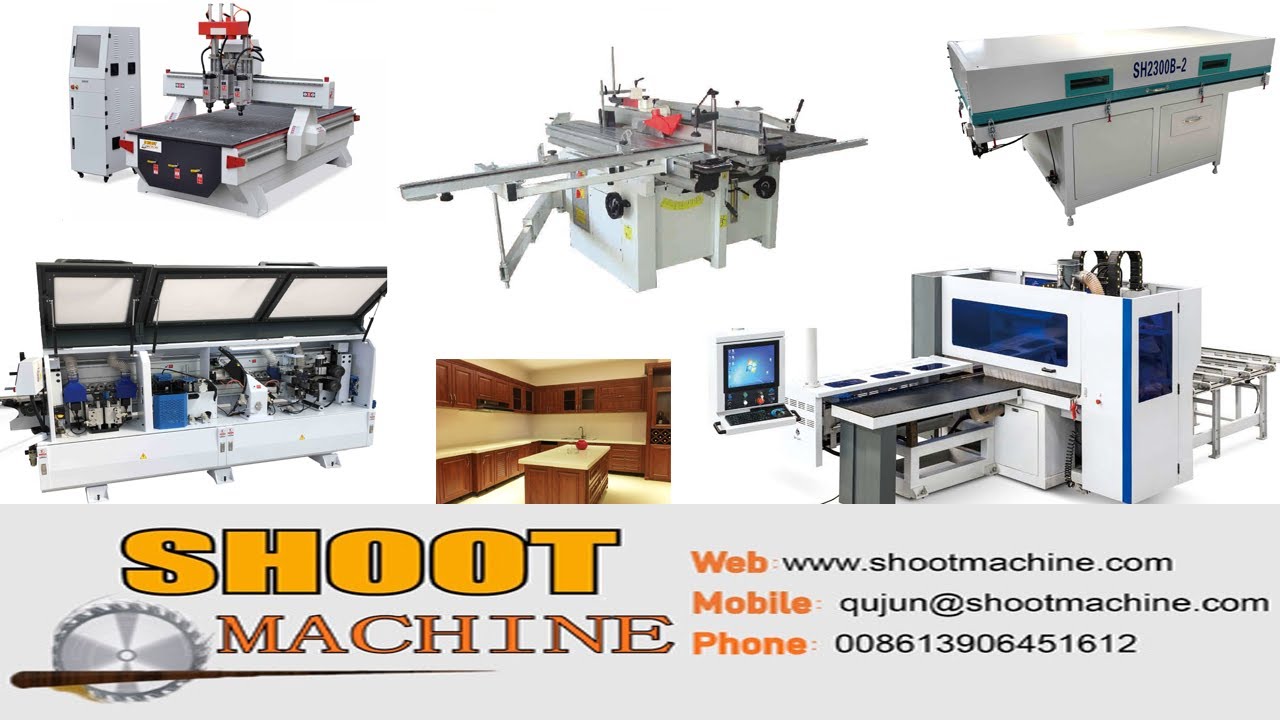 Introduction of Yantai Shoot Woodworking Machine - YouTube