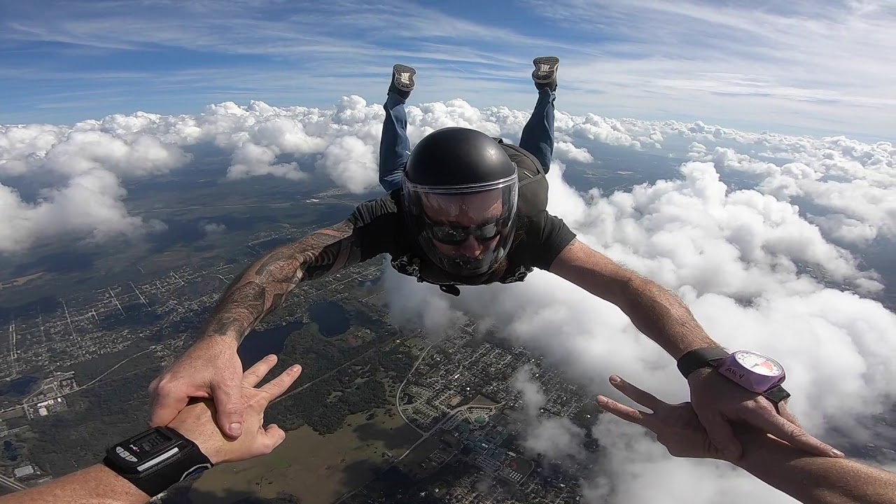 Coach Jumps Skydive Deland! - YouTube