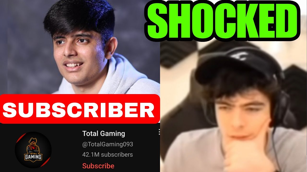 Foreigner YouTuber Gamer Shocked After Seeing Total Gaming Channel 😮 ...